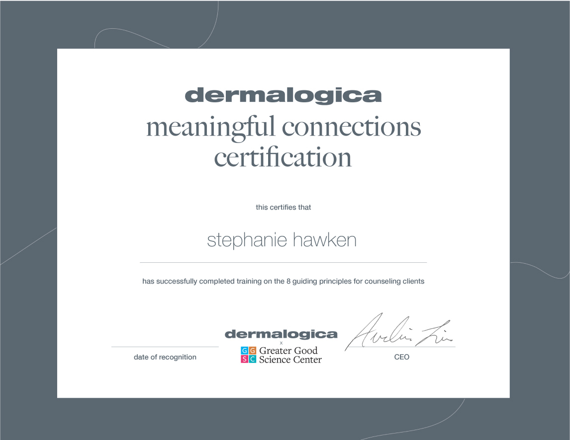 Meaningful Connections | Dermalogica